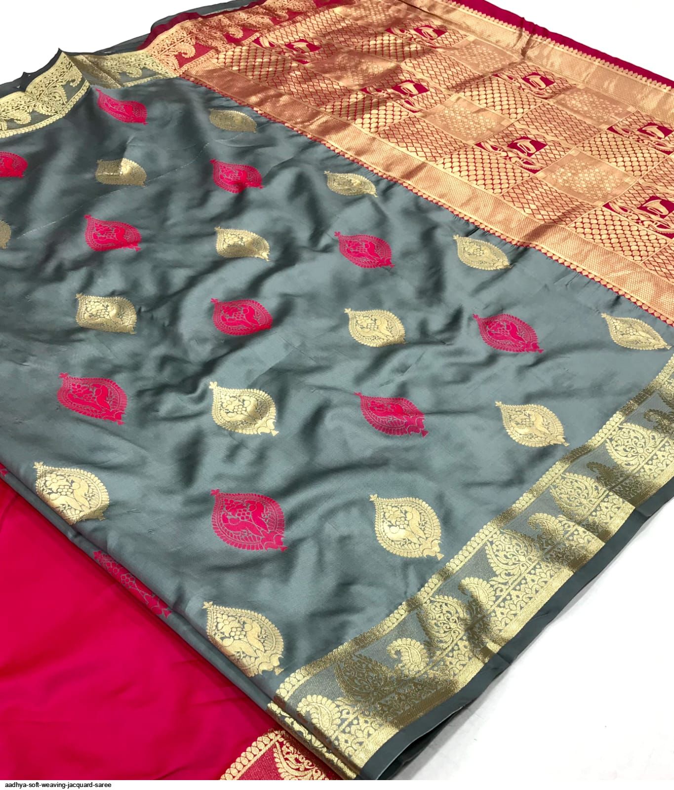 Aadhya SOFT WEAVING jacquard SAREE