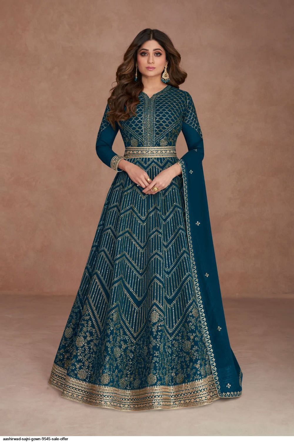 AASHIRWAD Sajni GOWN 9545 SALE OFFER