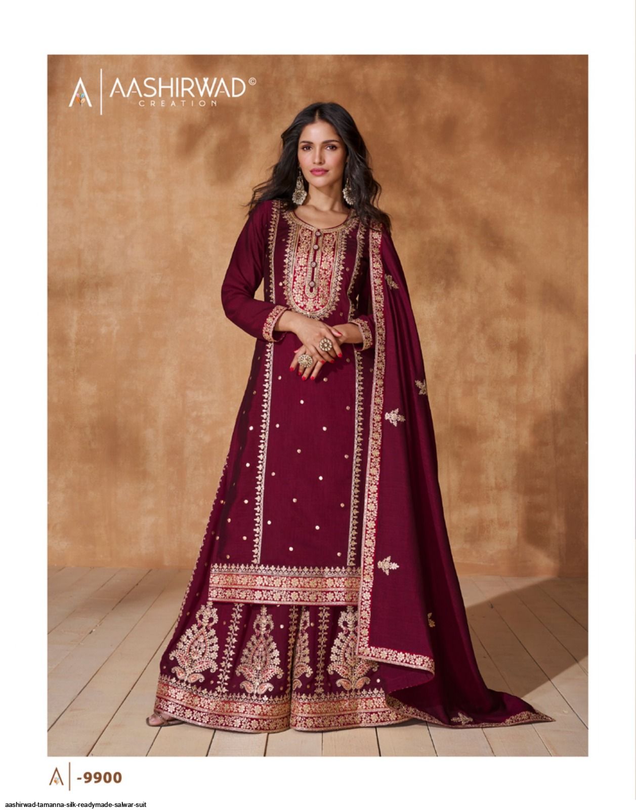 AASHIRWAD TAMANNA SILK readymade salwar suit