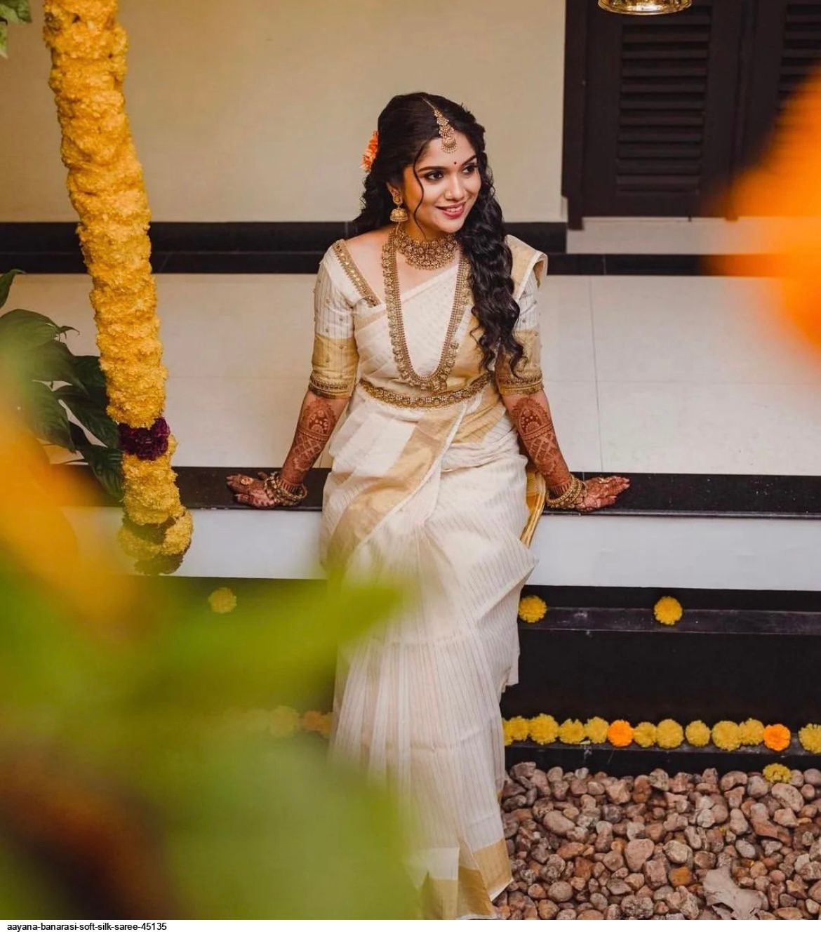 AAYANA BANARASI SOFT SILK SAREE 45135