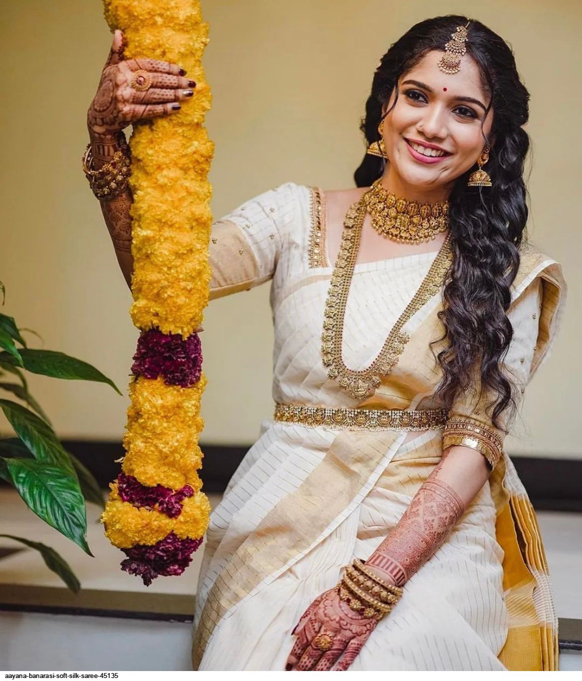 AAYANA BANARASI SOFT SILK SAREE 45135