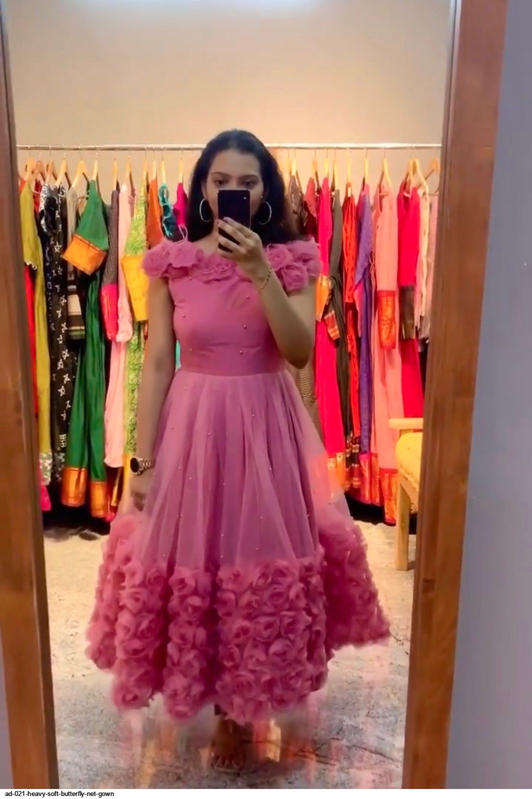 AD 021 Heavy Soft Butterfly Net GOWN