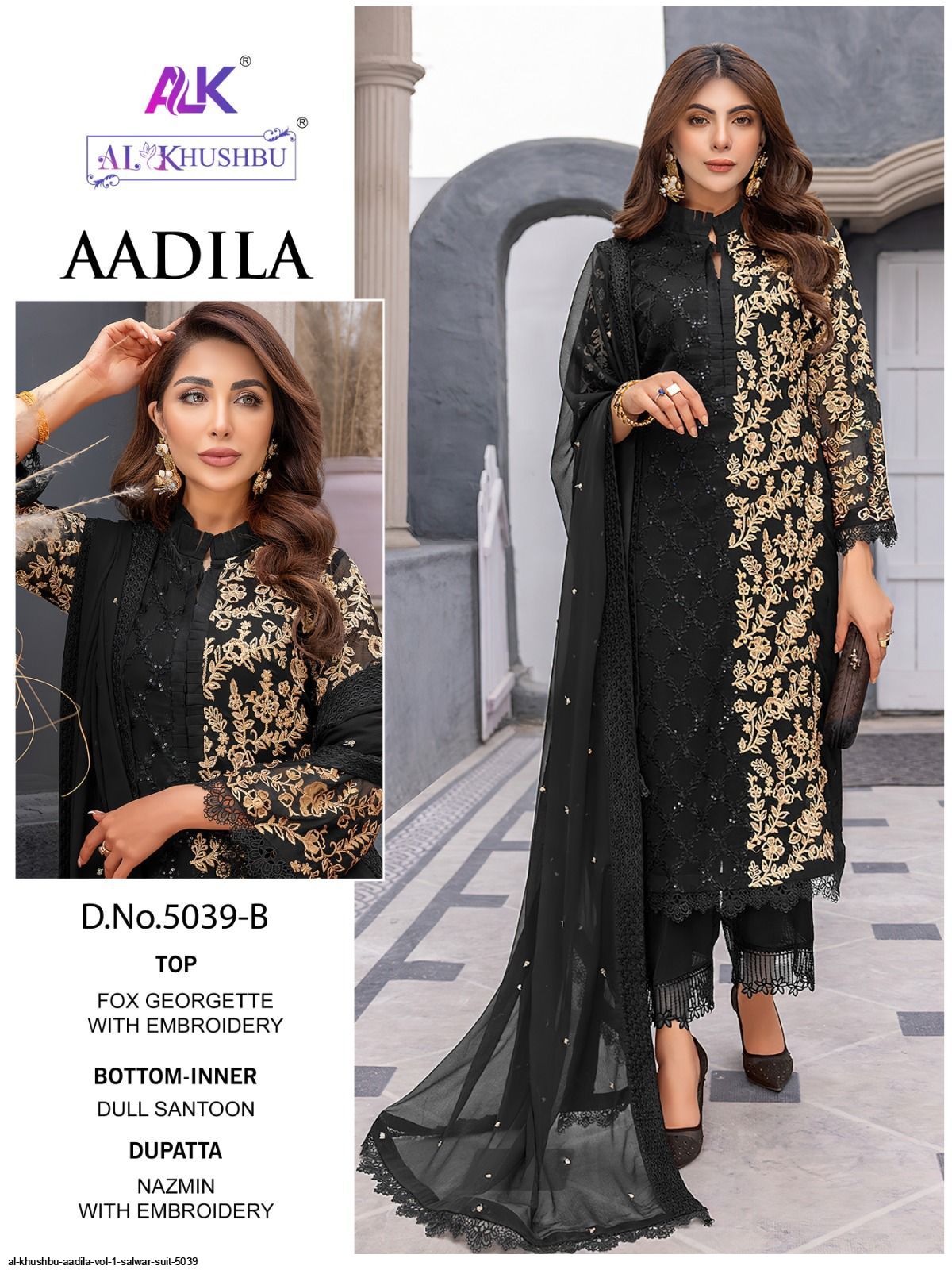 AL KHUSHBU AADILA VOL 1 SALWAR SUIT 5039