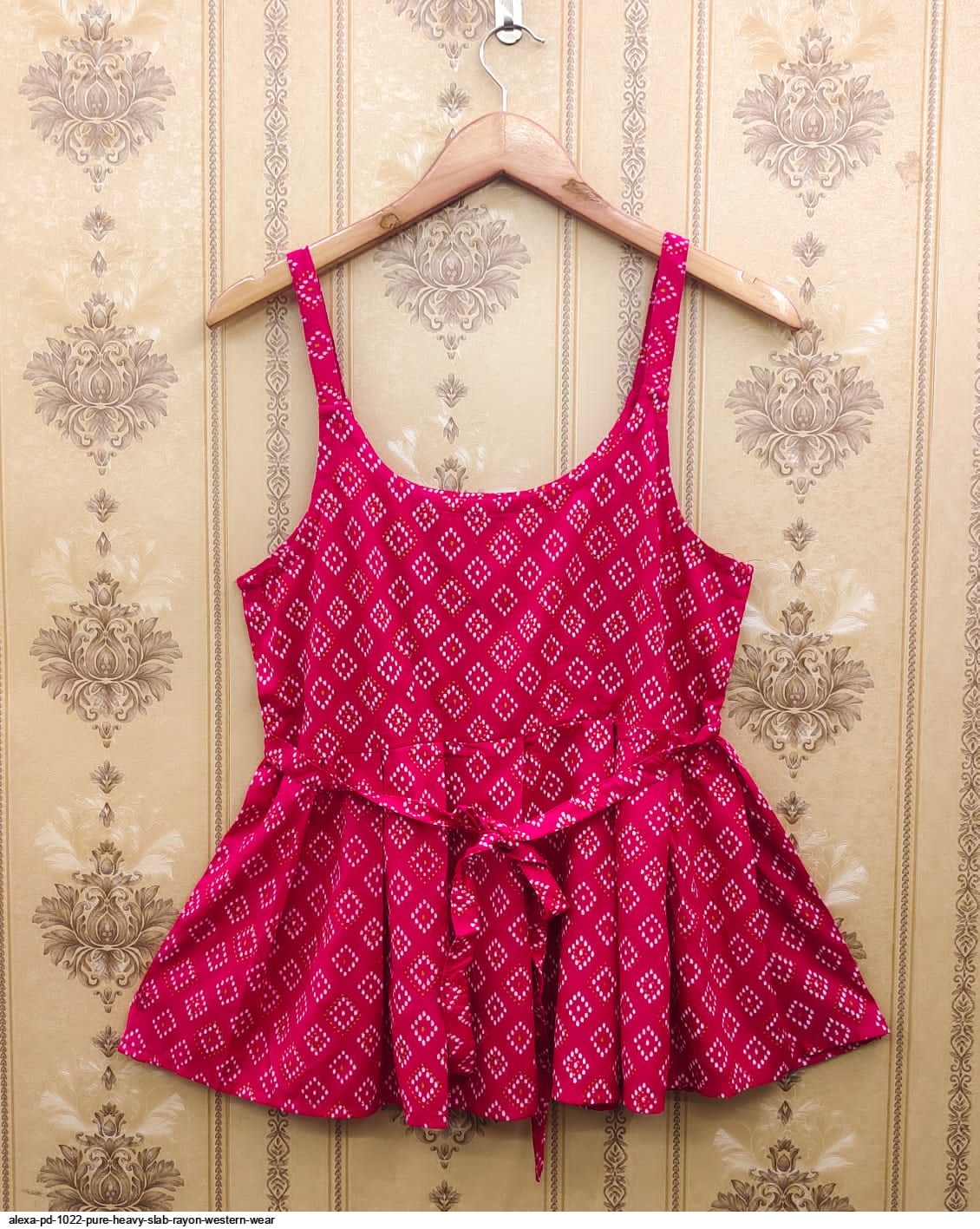 Alexa PD 1022 PURE HEAVY SLAB RAYON WESTERN WEAR