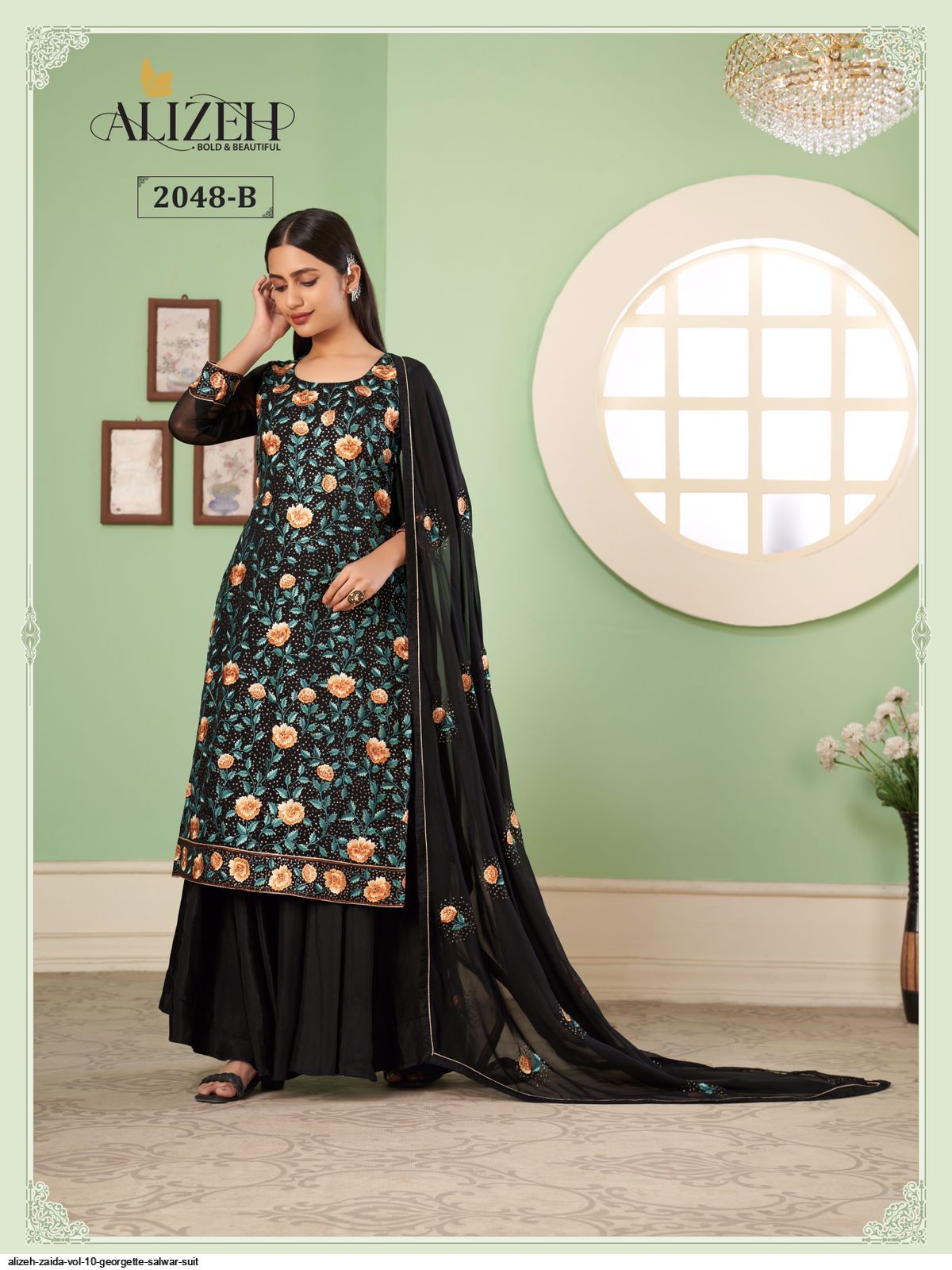 ALIZEH ZAIDA VOL 10 GEORGETTE SALWAR SUIT