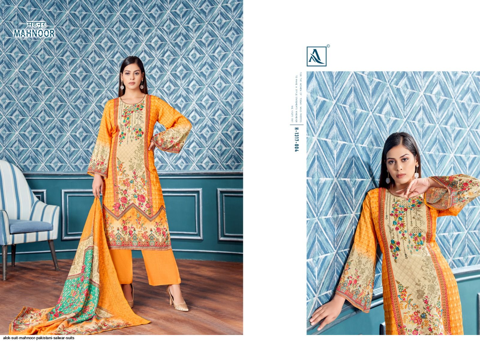 Alok Suit MAHNOOR Pakistani SALWAR SUITS