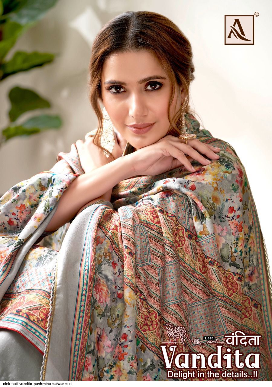 Alok Suit VANDITA Pashmina salwar suit