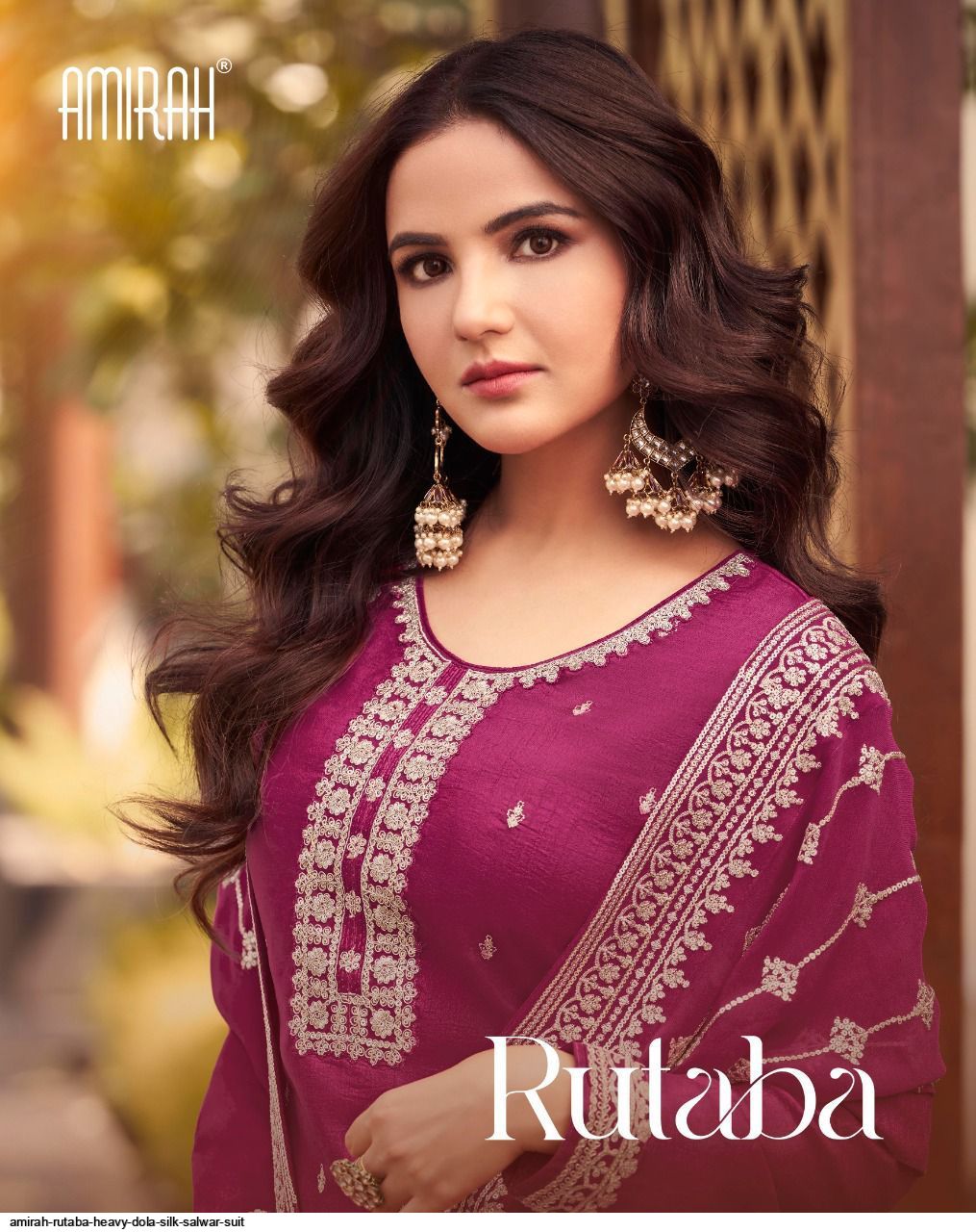 AMIRAH RUTABA HEAVY DOLA SILK SALWAR SUIT