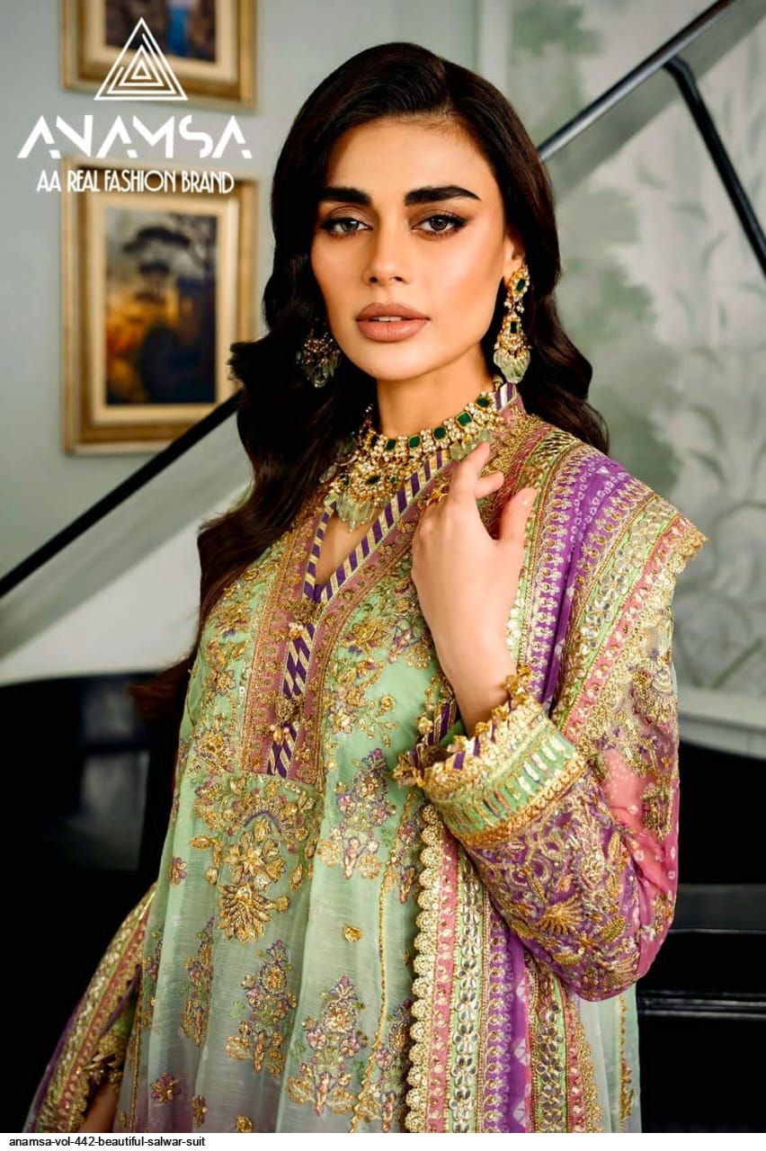 Anamsa vol 442 Beautiful salwar suit