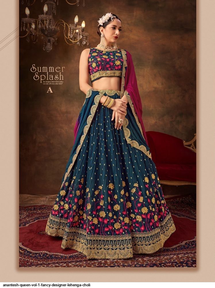 ANANTESH QUEEN VOL 1 fancy DESIGNER LEHENGA CHOLI