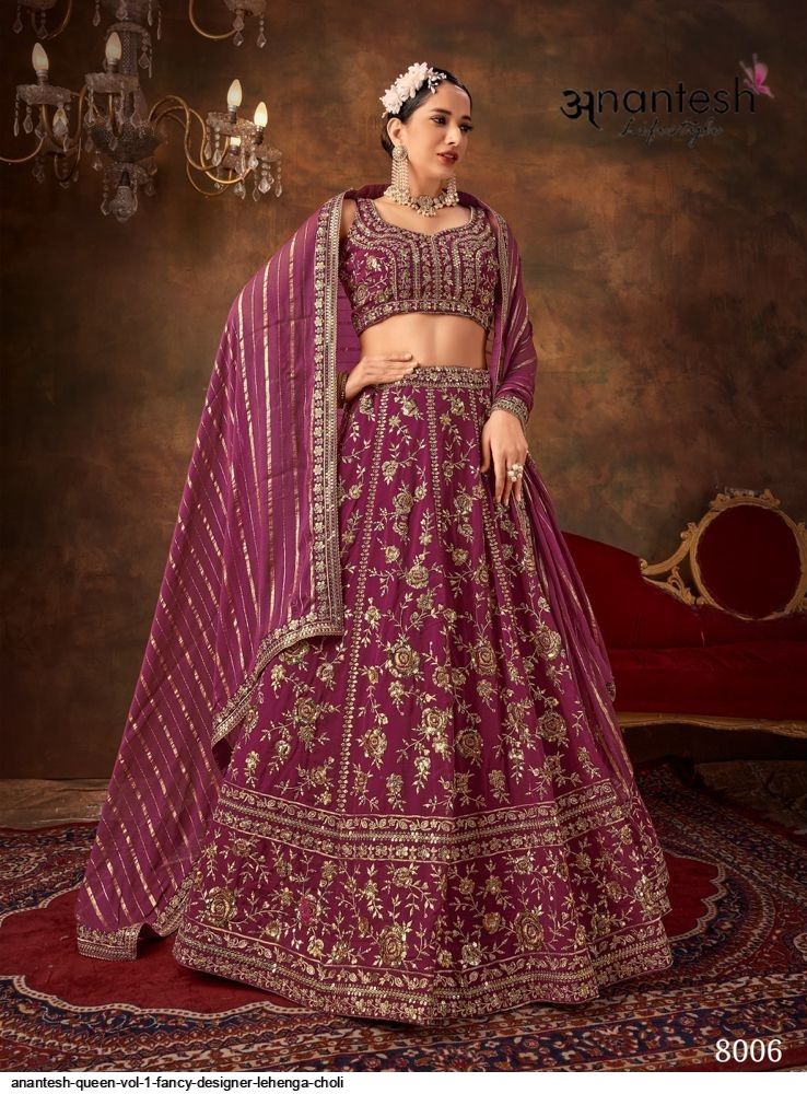 ANANTESH QUEEN VOL 1 fancy DESIGNER LEHENGA CHOLI