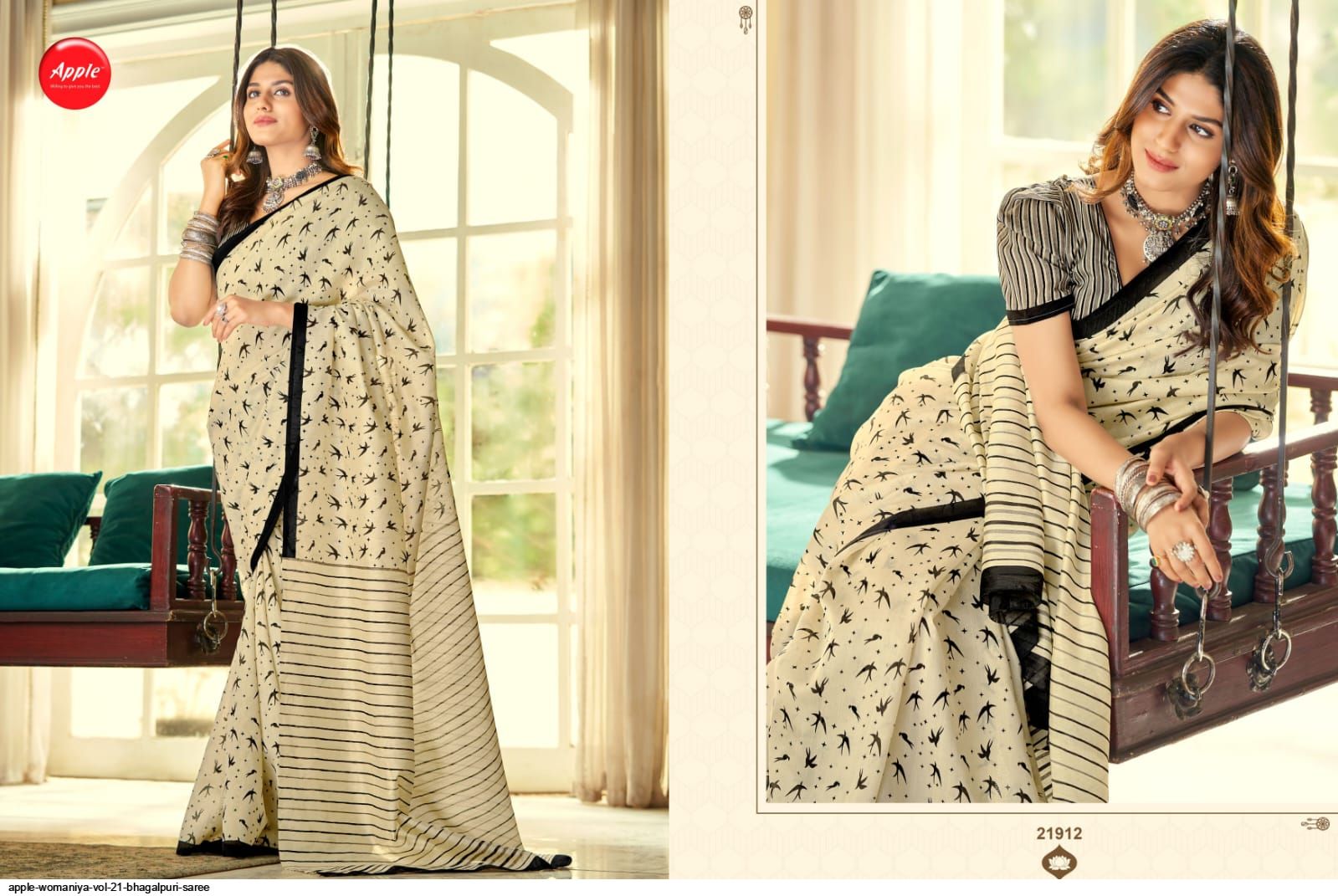 Apple Womaniya vol 21 Bhagalpuri saree