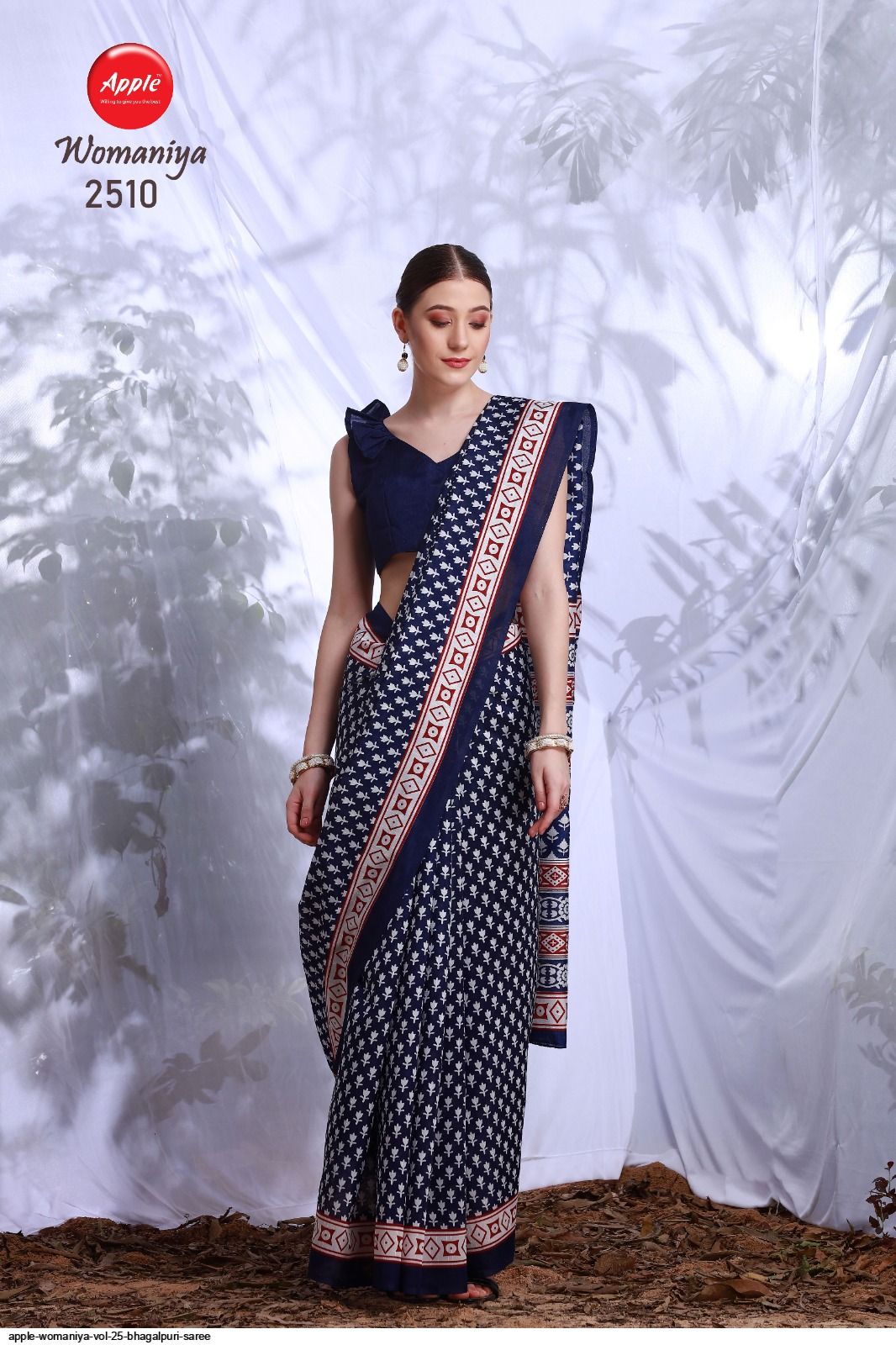 Apple Womaniya VOL 25 Bhagalpuri SAREE