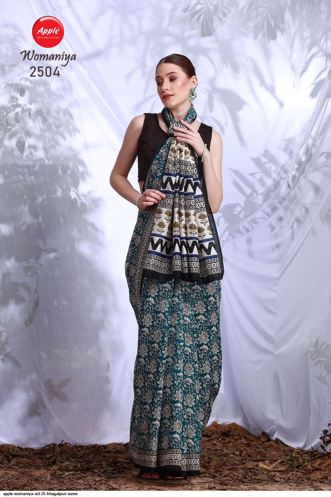 Apple Womaniya VOL 25 Bhagalpuri SAREE