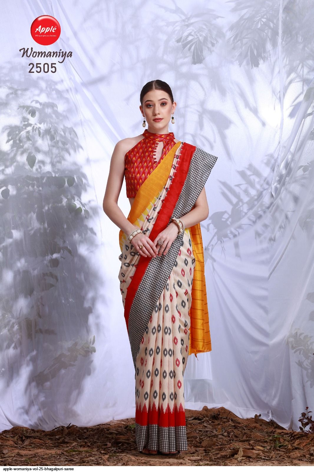 Apple Womaniya VOL 25 Bhagalpuri SAREE