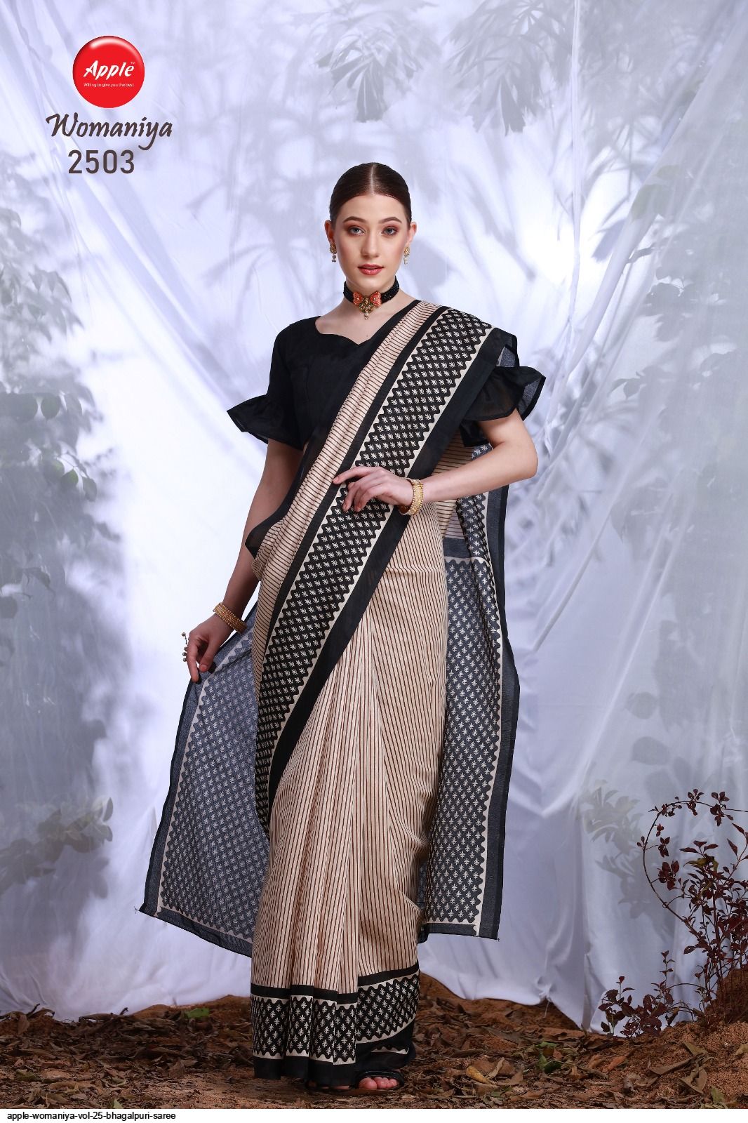 Apple Womaniya VOL 25 Bhagalpuri SAREE