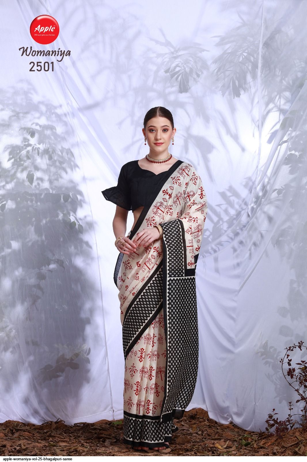 Apple Womaniya VOL 25 Bhagalpuri SAREE