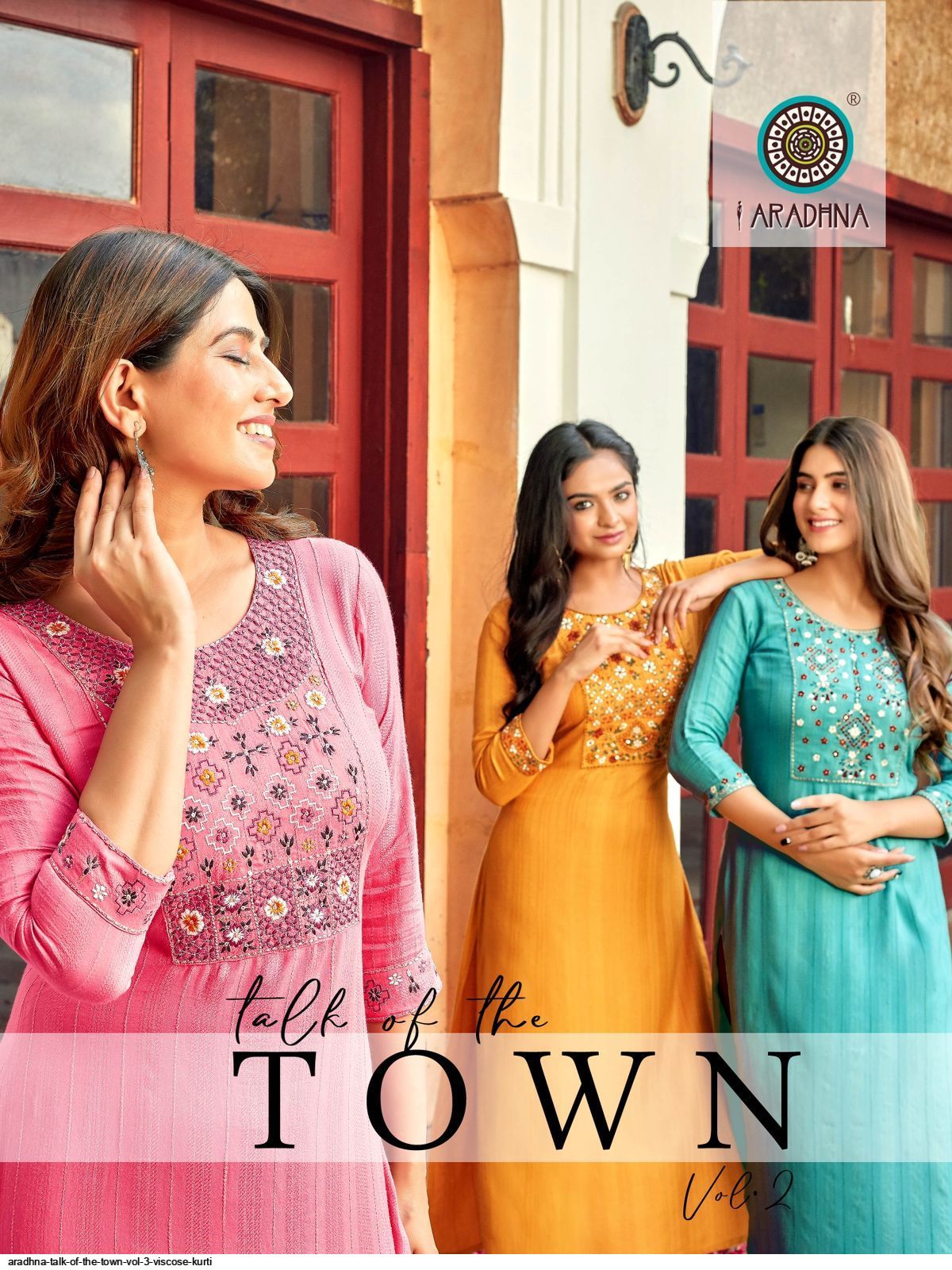 ARADHNA Talk of the Town VOL 3 VISCOSE KURTI