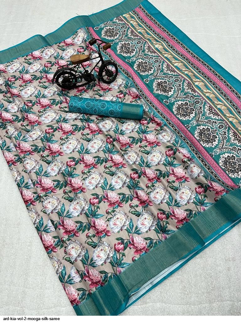 ARD KIA VOL 2 MOOGA SILK SAREE