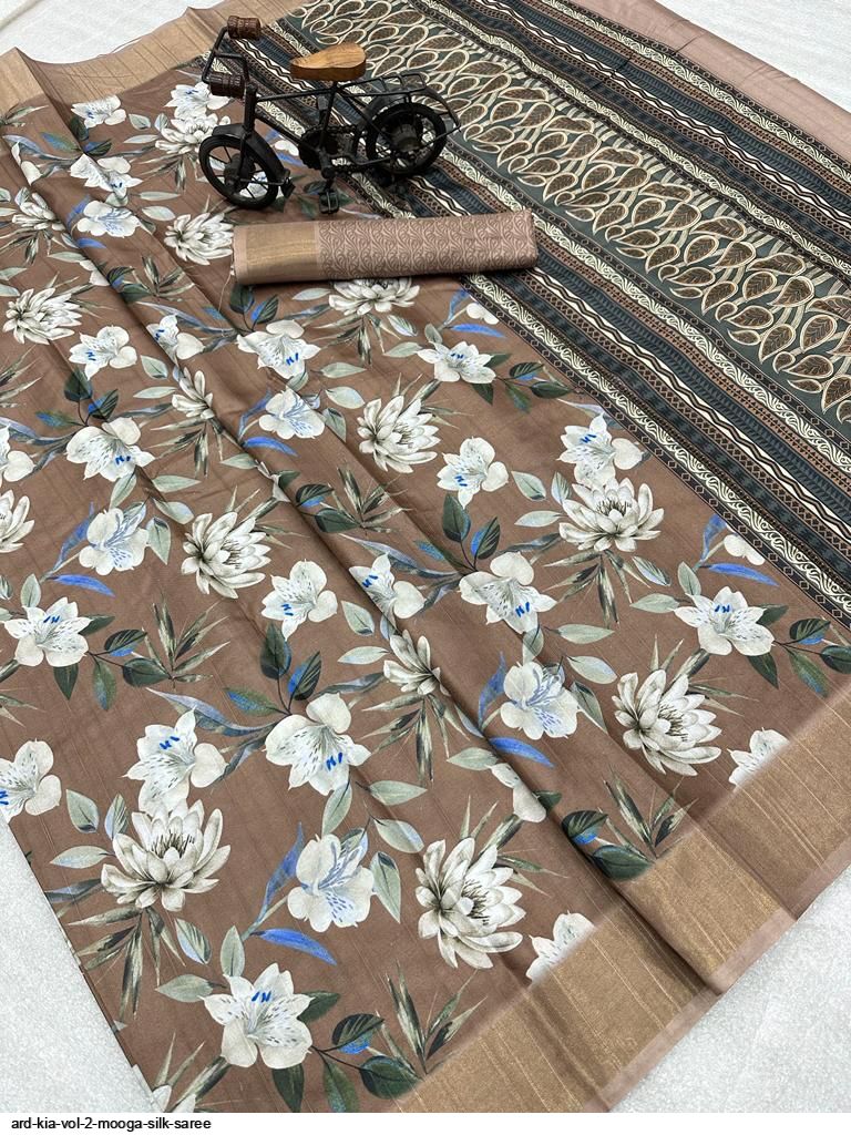 ARD KIA VOL 2 MOOGA SILK SAREE