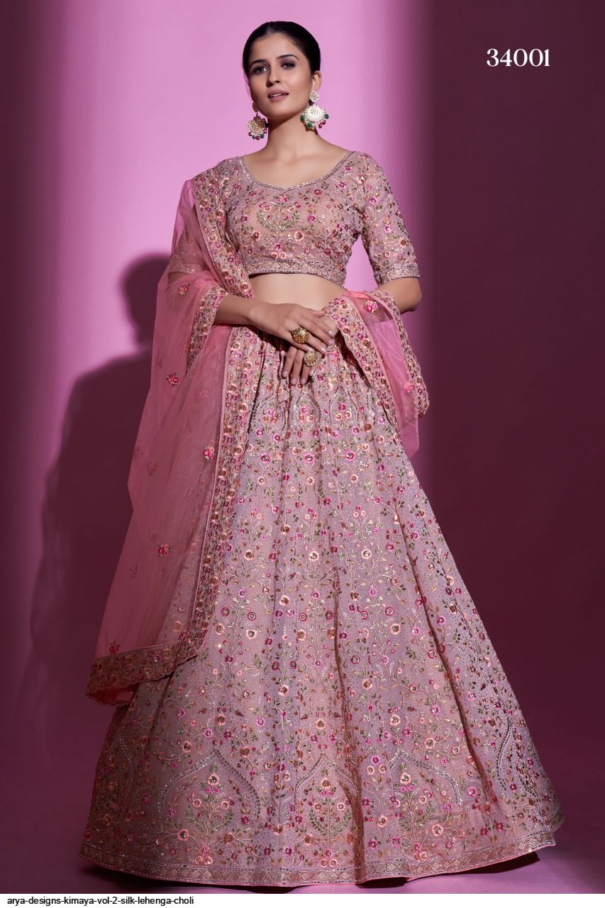 ARYA DESIGNS KIMAYA VOL 2 SILK LEHENGA CHOLI
