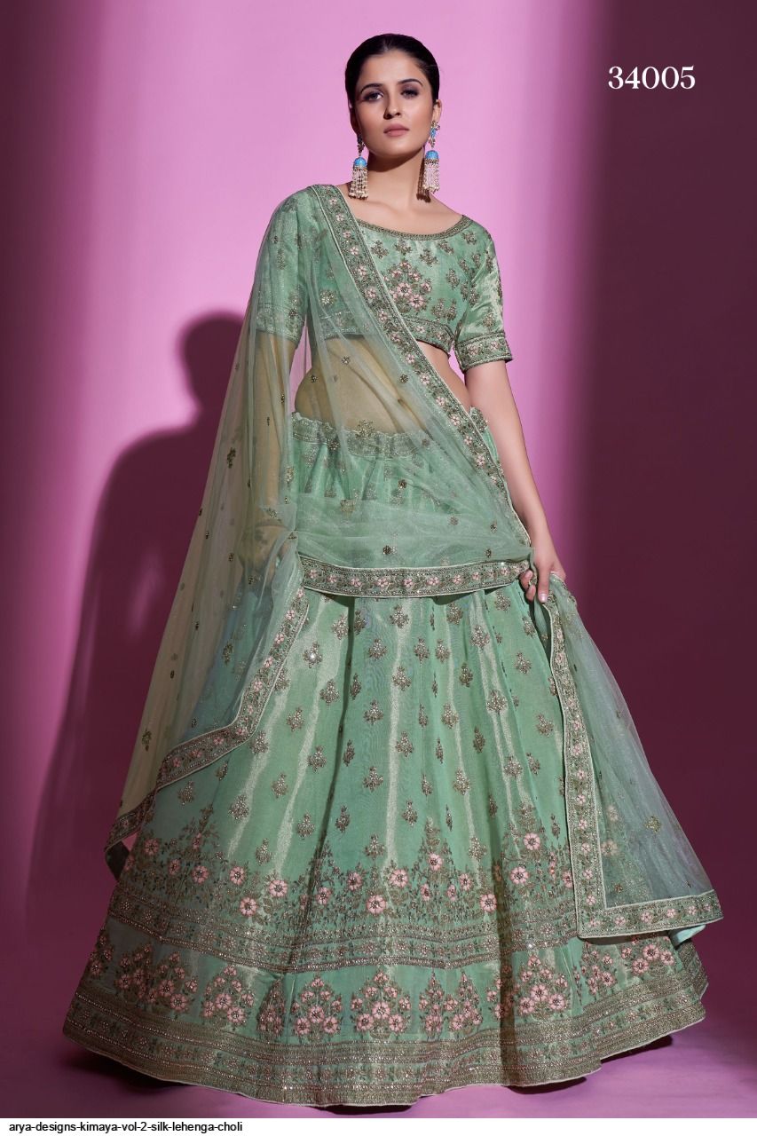ARYA DESIGNS KIMAYA VOL 2 SILK LEHENGA CHOLI