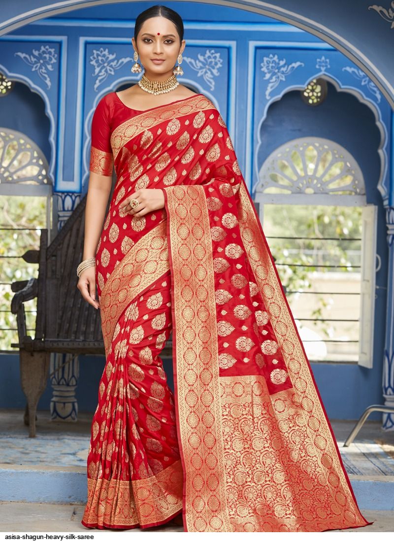 ASISA SHAGUN HEAVY SILK SAREE