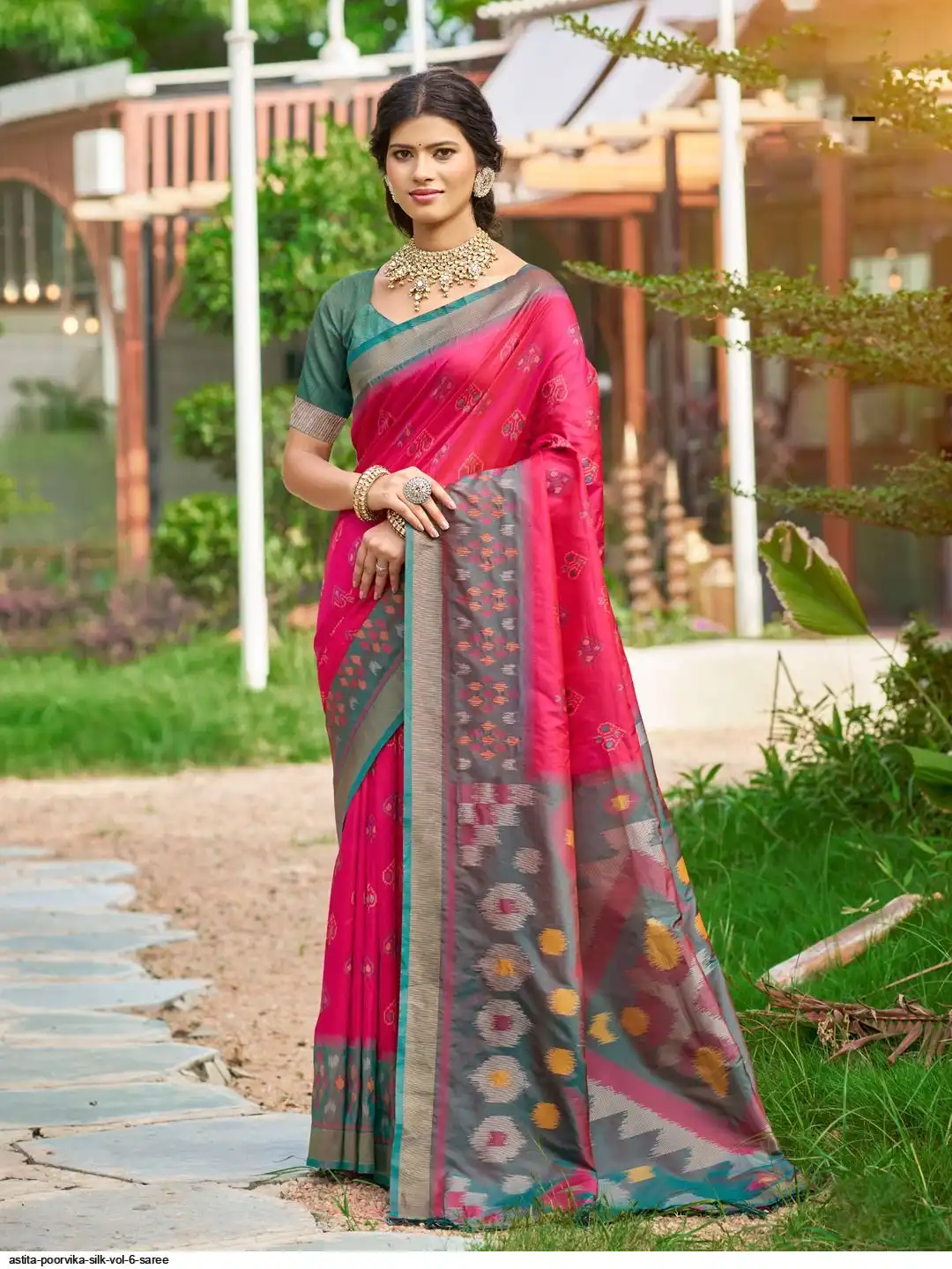 ASTITA POORVIKA SILK VOL 6 saree