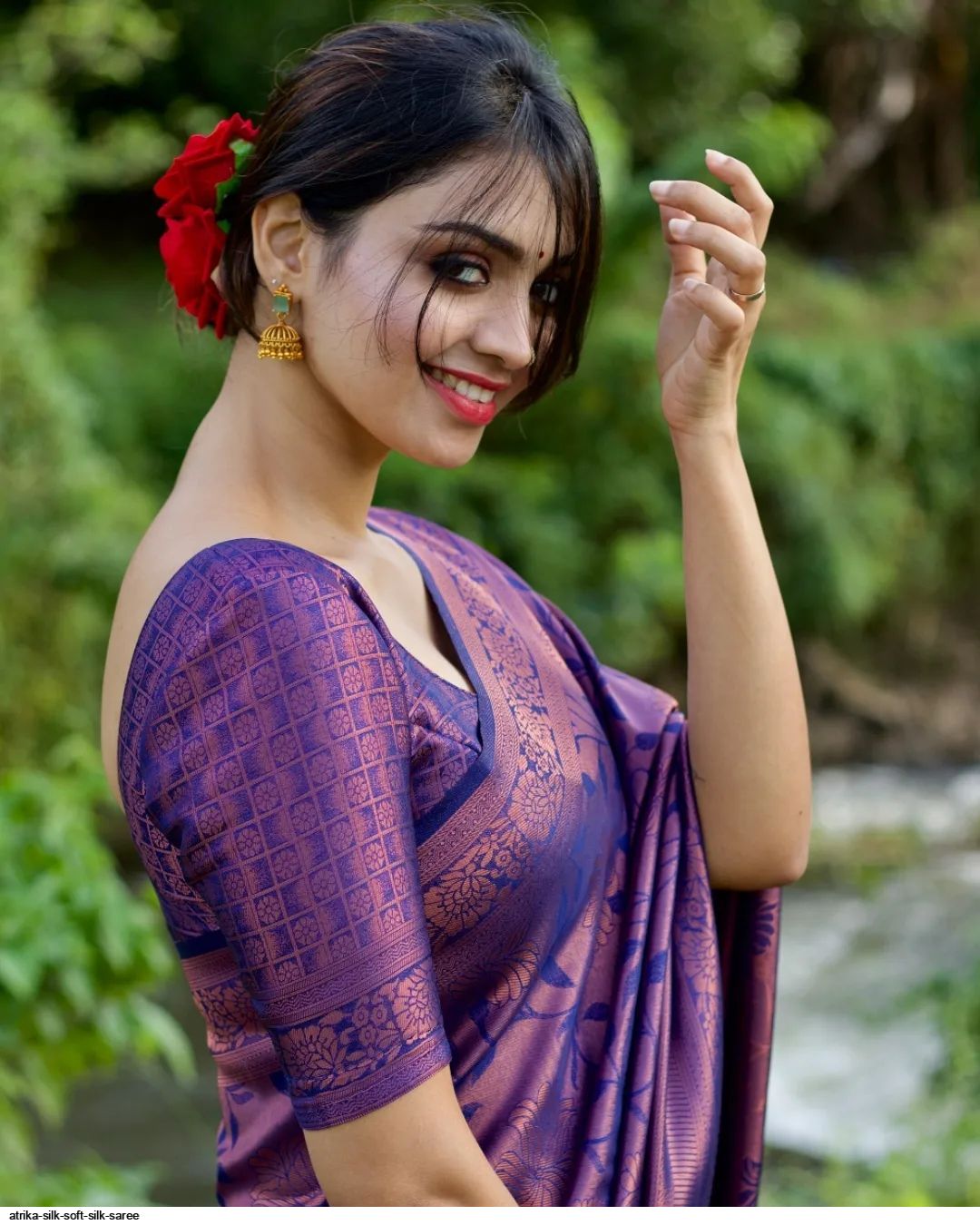 Atrika silk soft silk saree