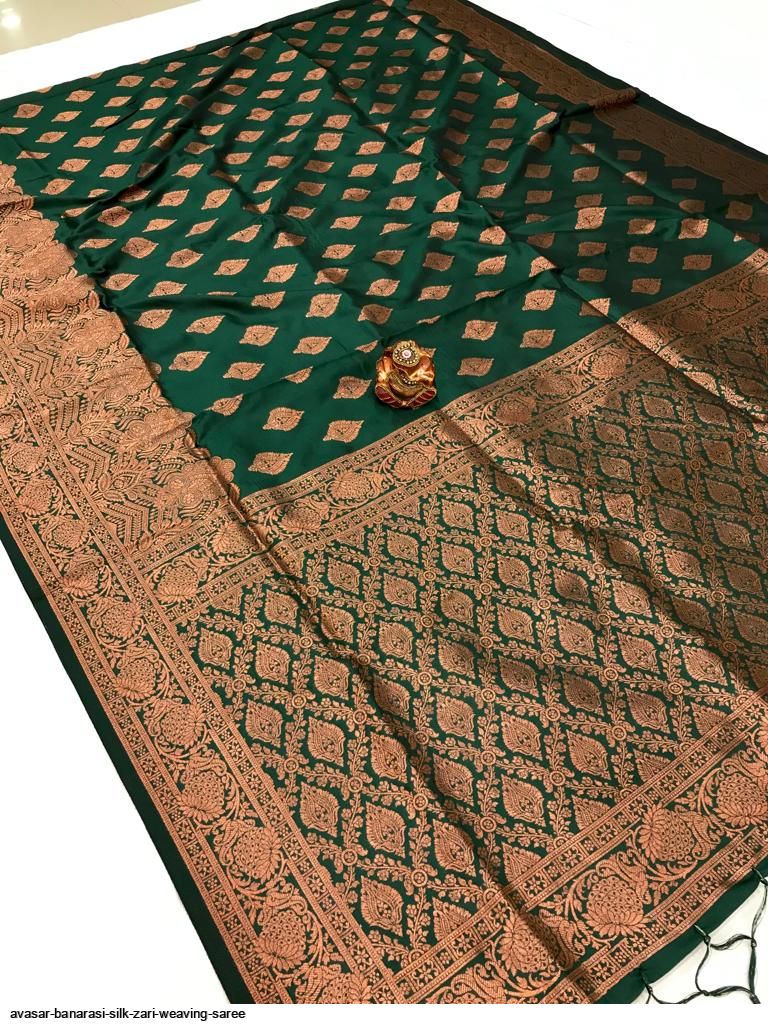 AVASAR BANARASI SILK ZARI WEAVING SAREE