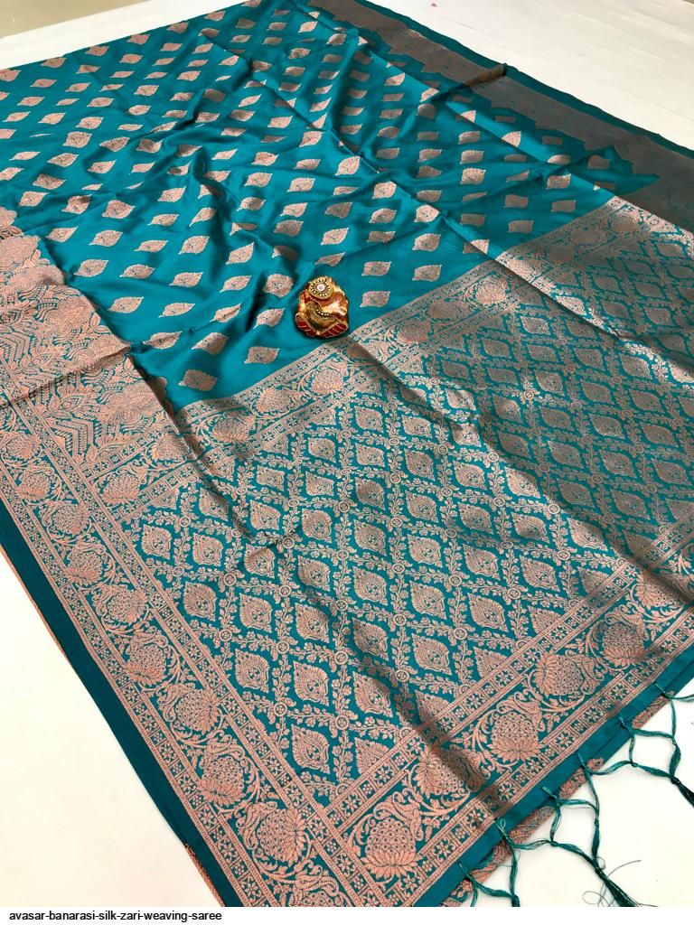 AVASAR BANARASI SILK ZARI WEAVING SAREE