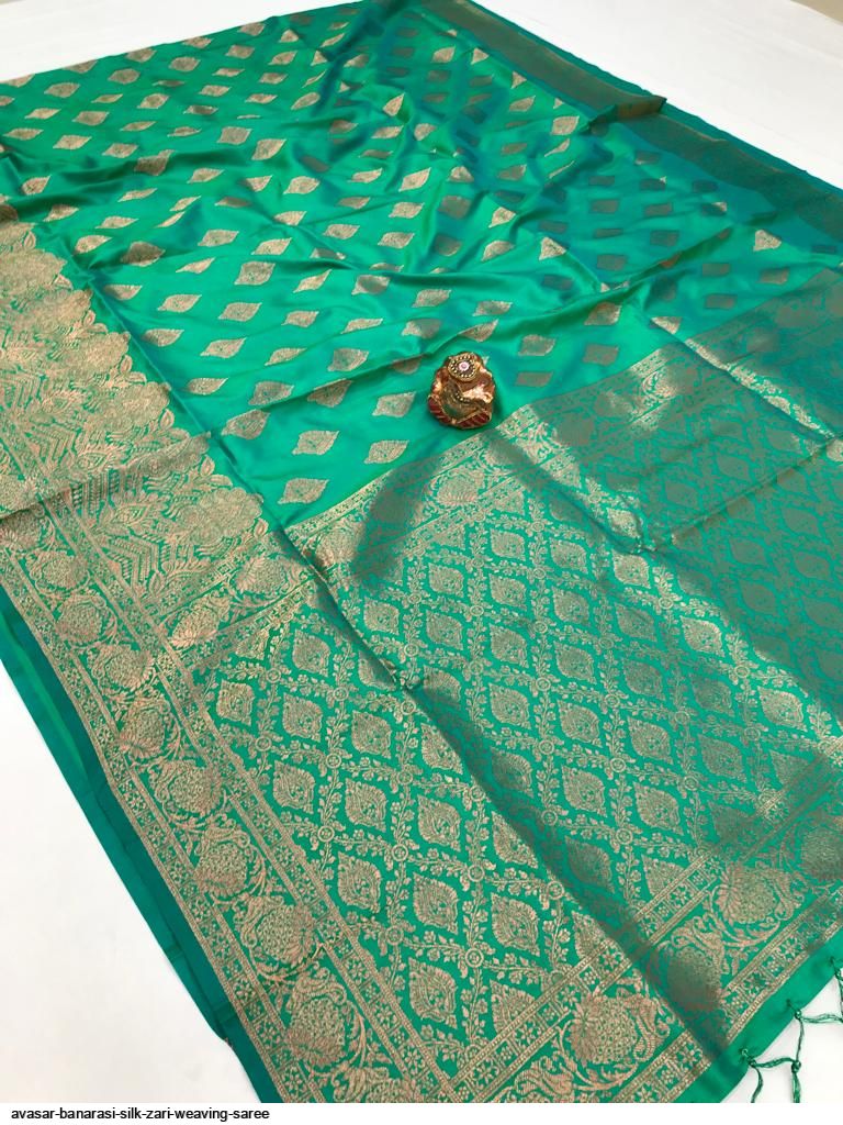 AVASAR BANARASI SILK ZARI WEAVING SAREE