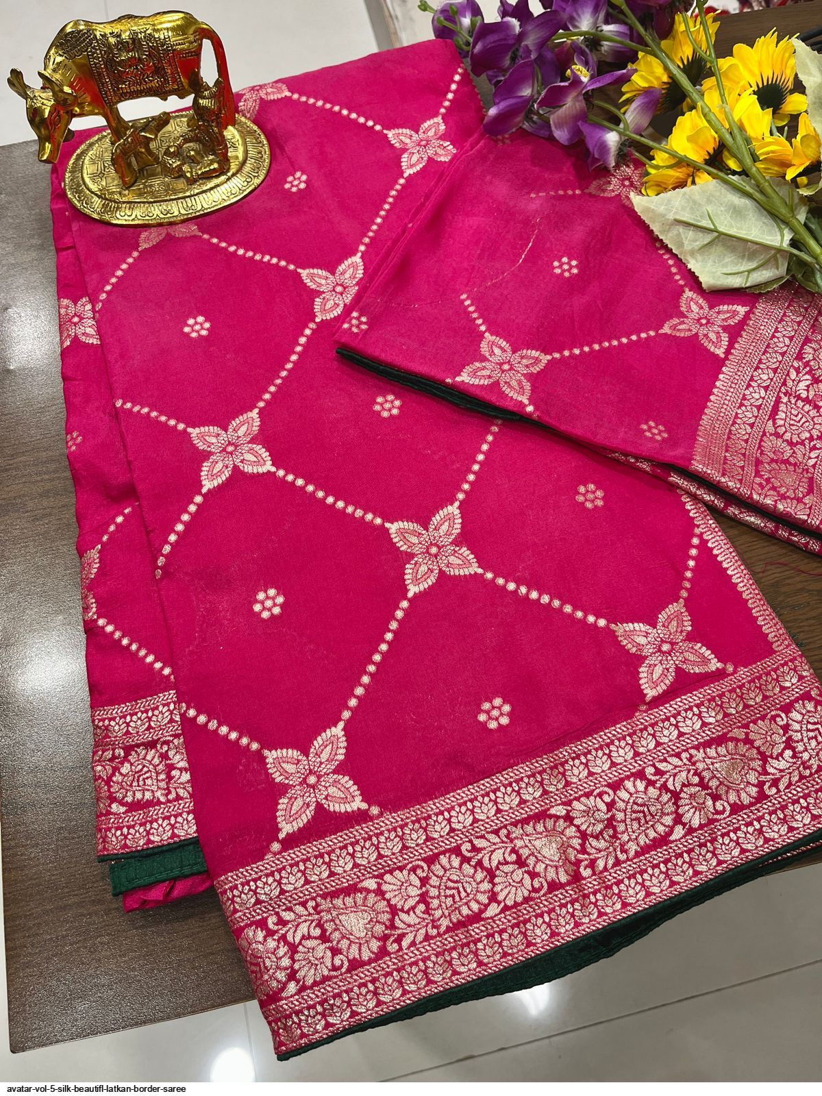 Avatar VOL 5 Silk BeautifL Latkan Border Saree