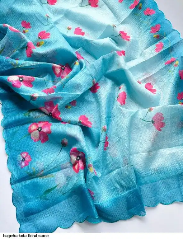 bagicha kota floral saree