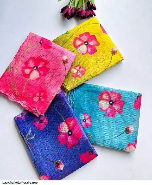 bagicha kota floral saree