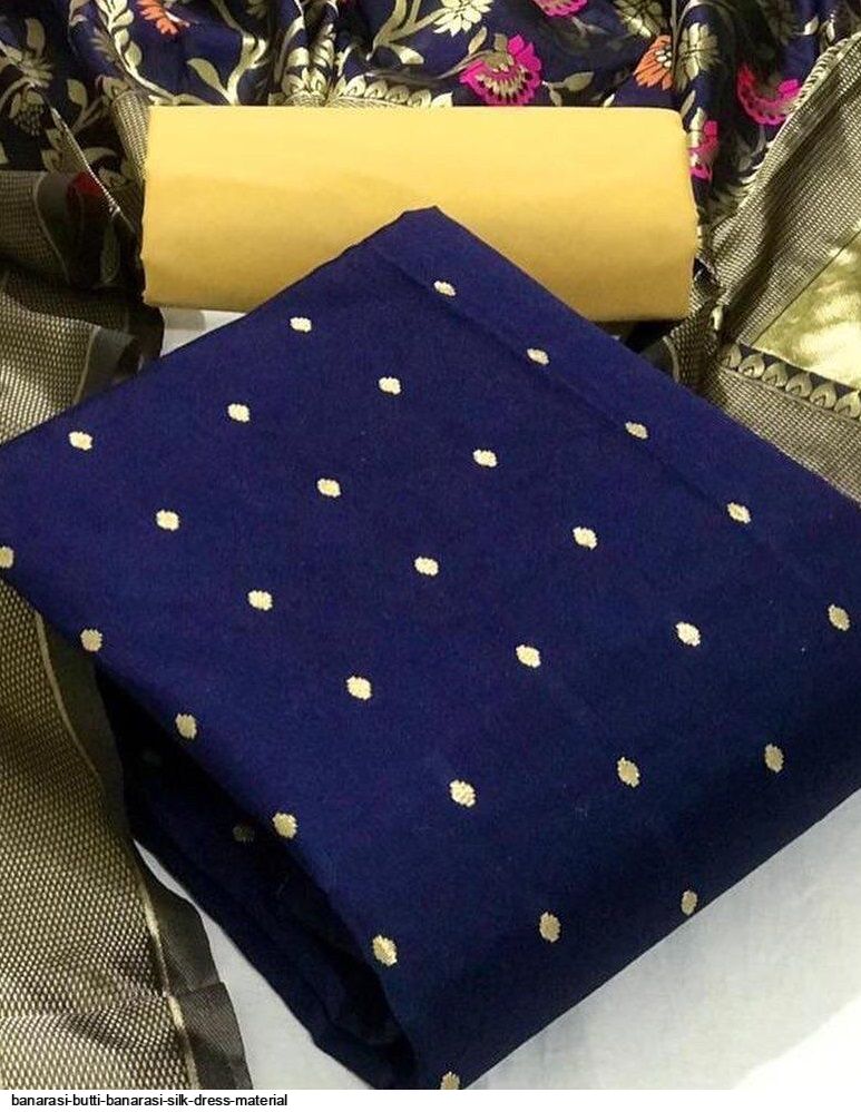 BANARASI BUTTI BANARASI SILK DRESS MATERIAL