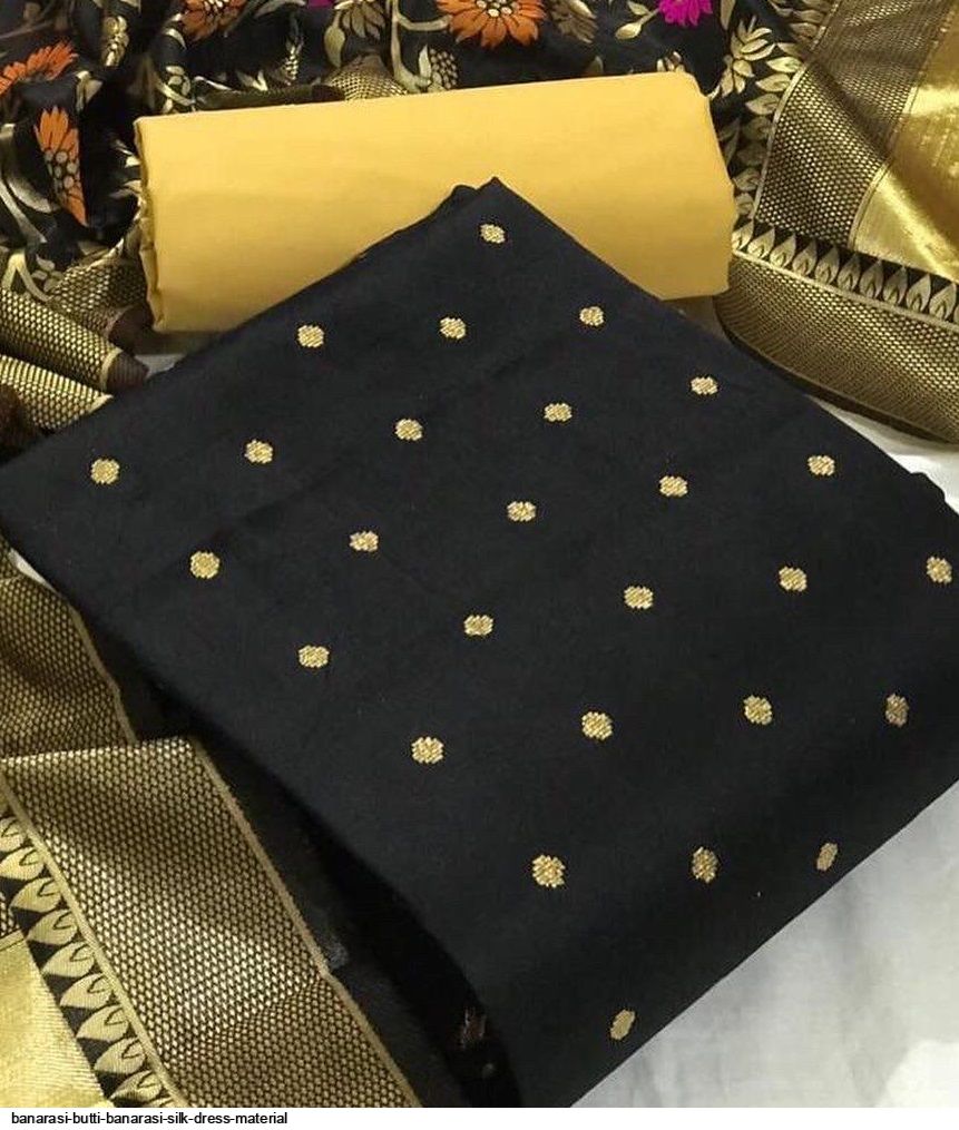 BANARASI BUTTI BANARASI SILK DRESS MATERIAL