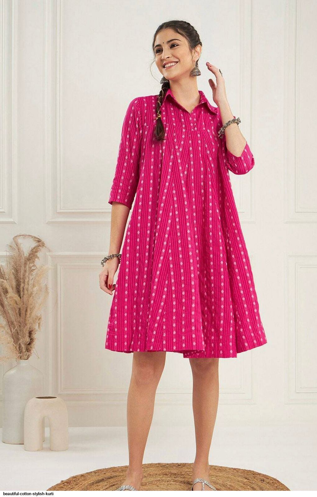 BEAUTIFUL COTTON STYLISH KURTI