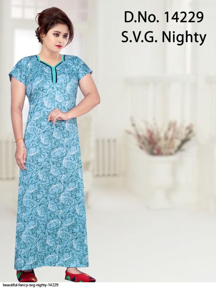 BEAUTIFUL fancy SVG Nighty 14229