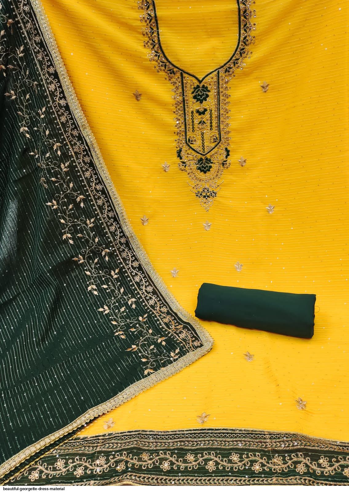 BEAUTIFUL GEORGETTE DRESS MATERIAL