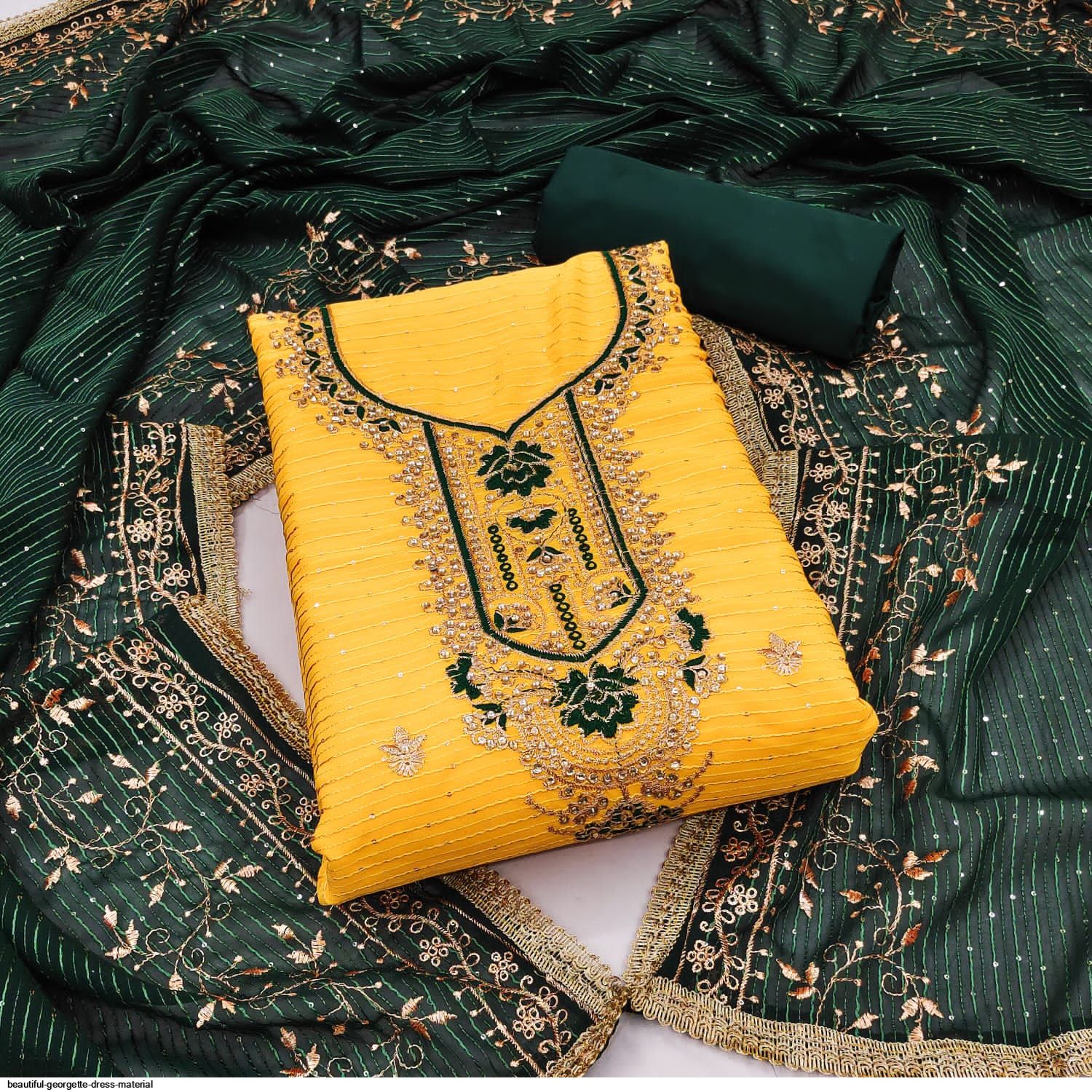 BEAUTIFUL GEORGETTE DRESS MATERIAL