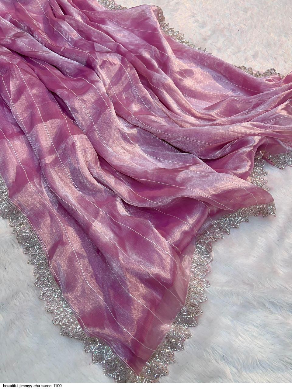 BEAUTIFUL JIMMYY CHU SAREE 1100