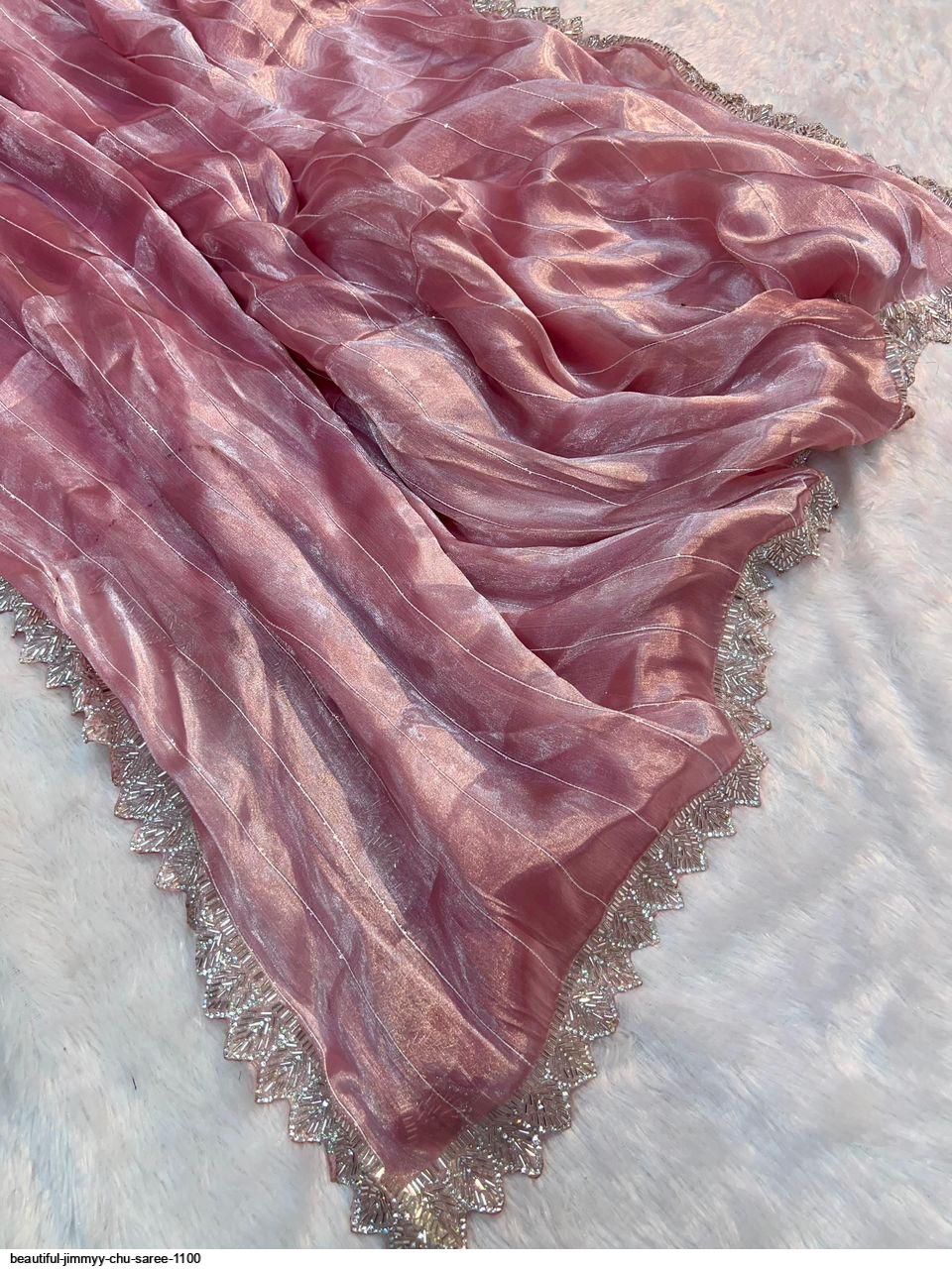 BEAUTIFUL JIMMYY CHU SAREE 1100