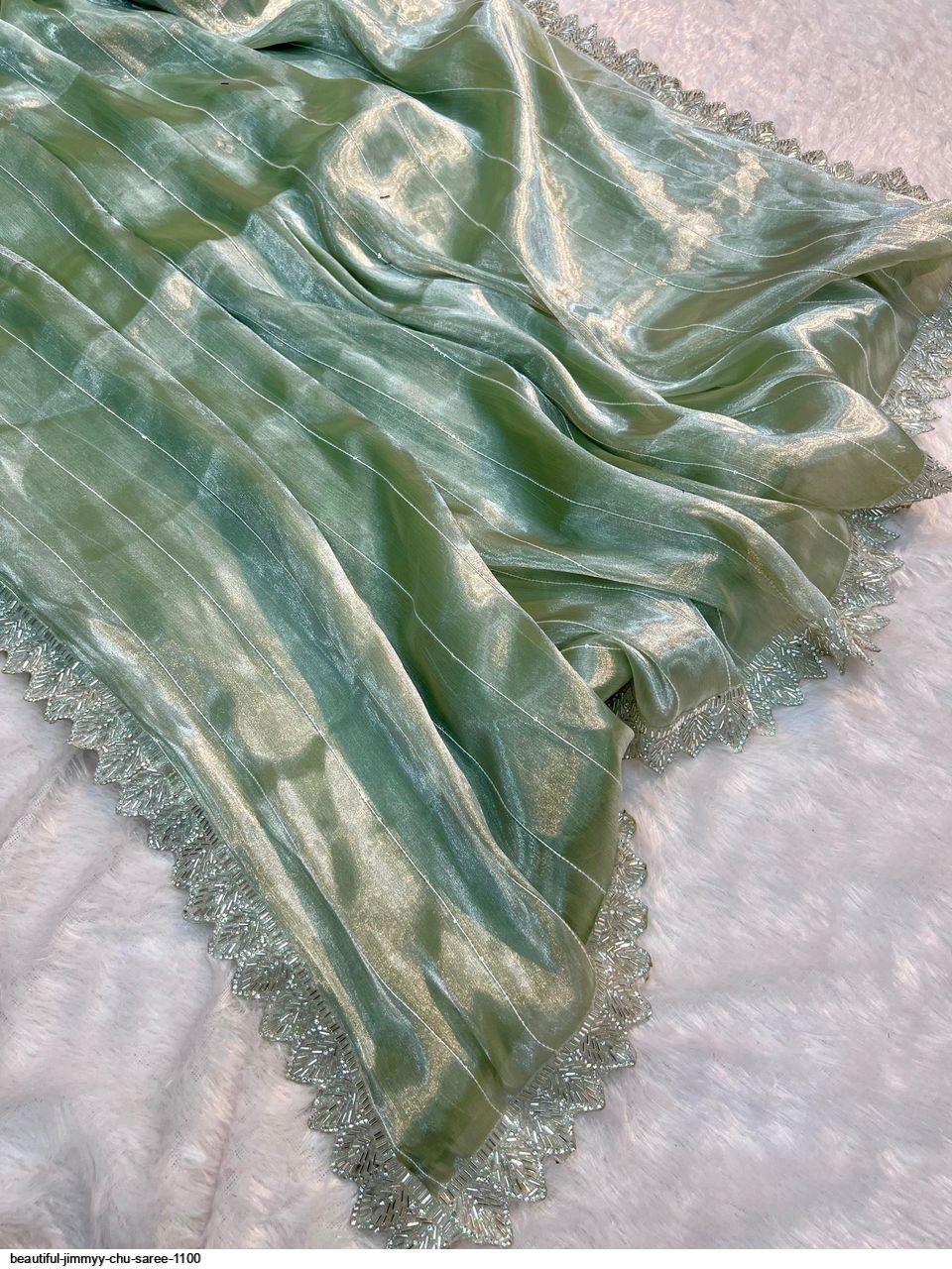 BEAUTIFUL JIMMYY CHU SAREE 1100