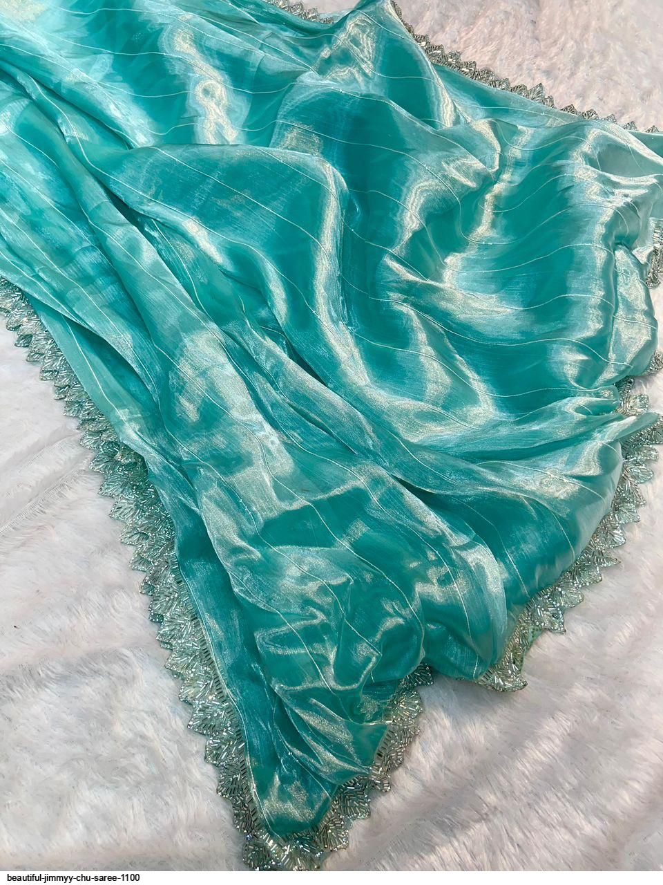 BEAUTIFUL JIMMYY CHU SAREE 1100