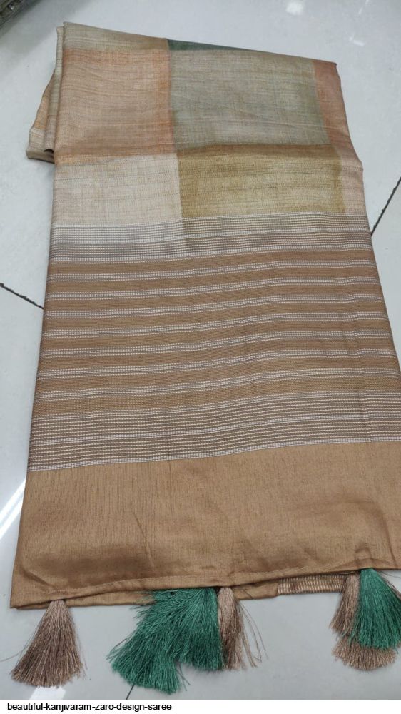 BEAUTIFUL KANJIVARAM ZARO DESIGN SAREE