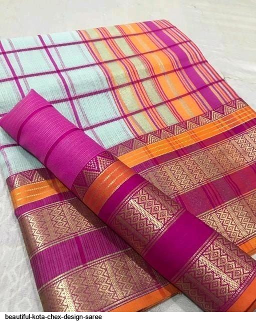 BEAUTIFUL KOTA CHEX DESIGN SAREE