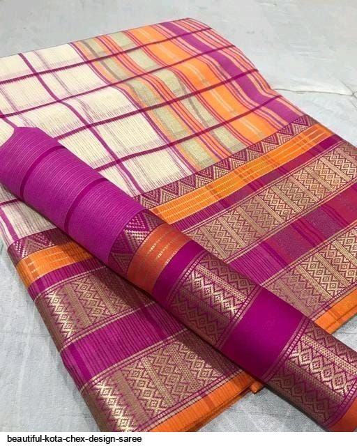BEAUTIFUL KOTA CHEX DESIGN SAREE