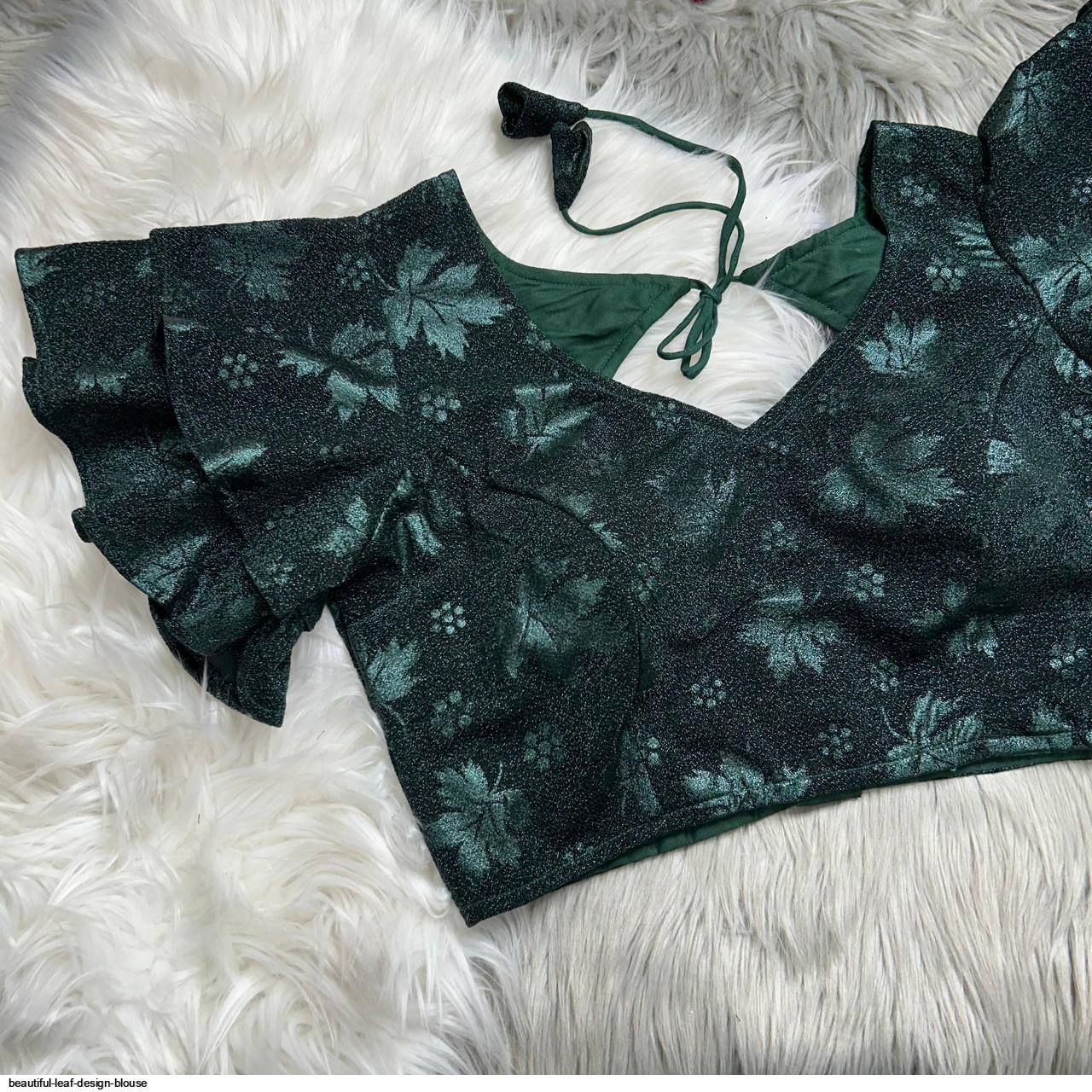 BEAUTIFUL LEAF DESIGN BLOUSE