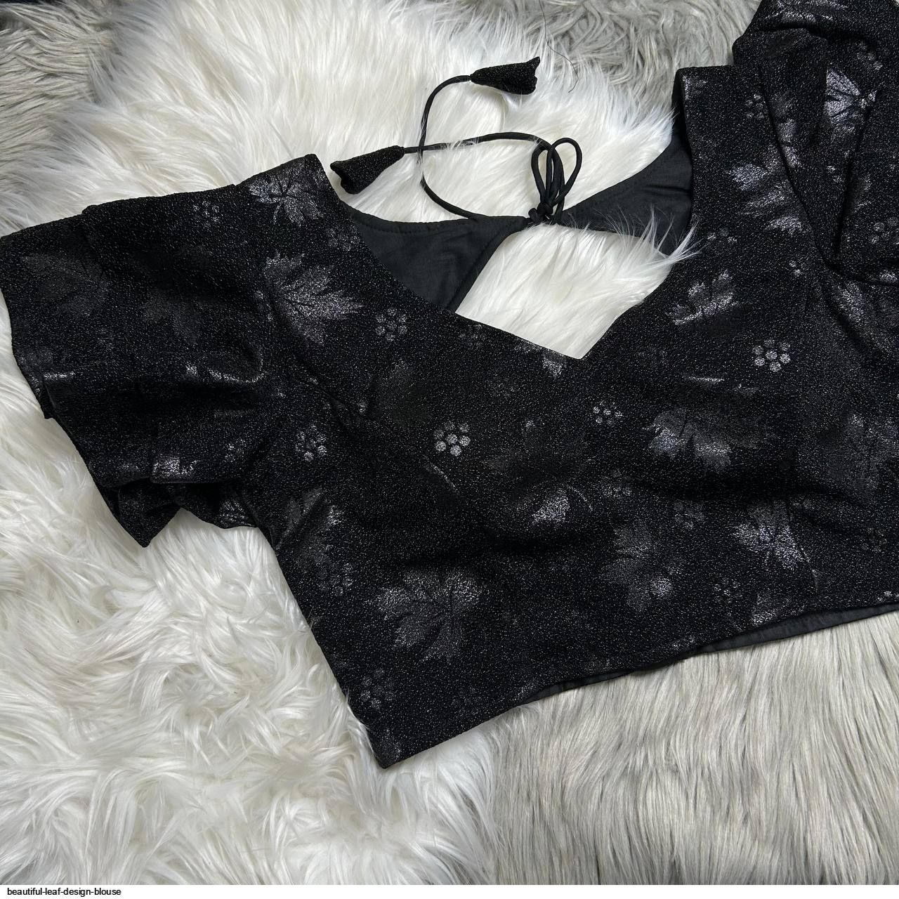 BEAUTIFUL LEAF DESIGN BLOUSE